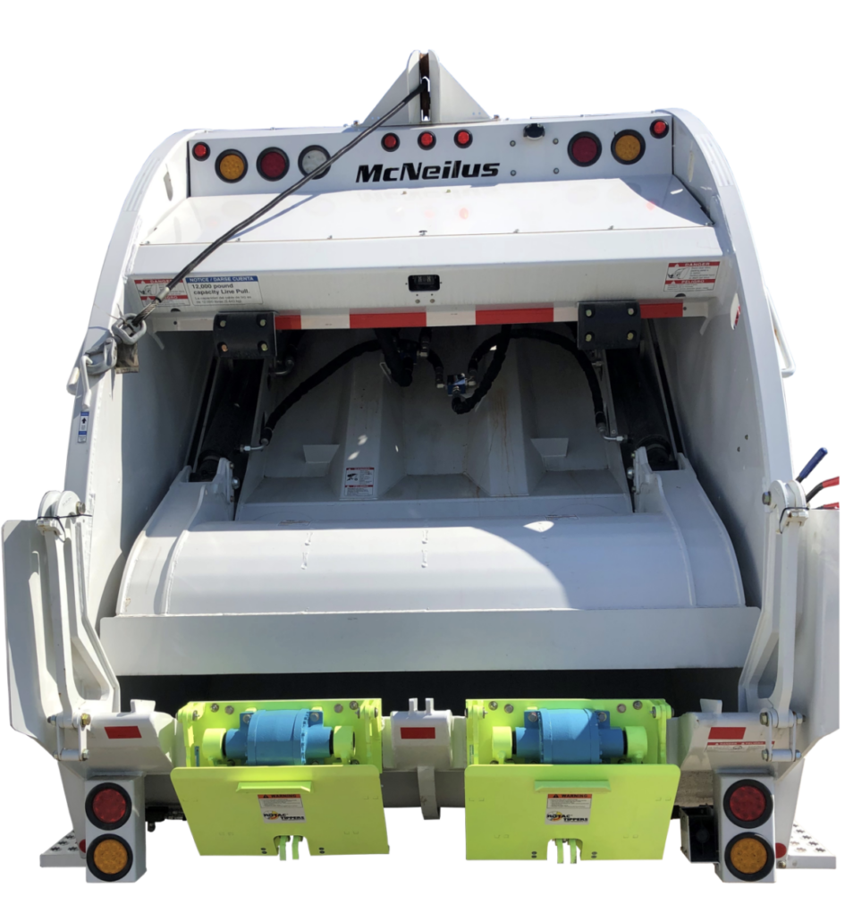 Rotac Scoop Rear-Load Cart Tipper | High-Torque | USA