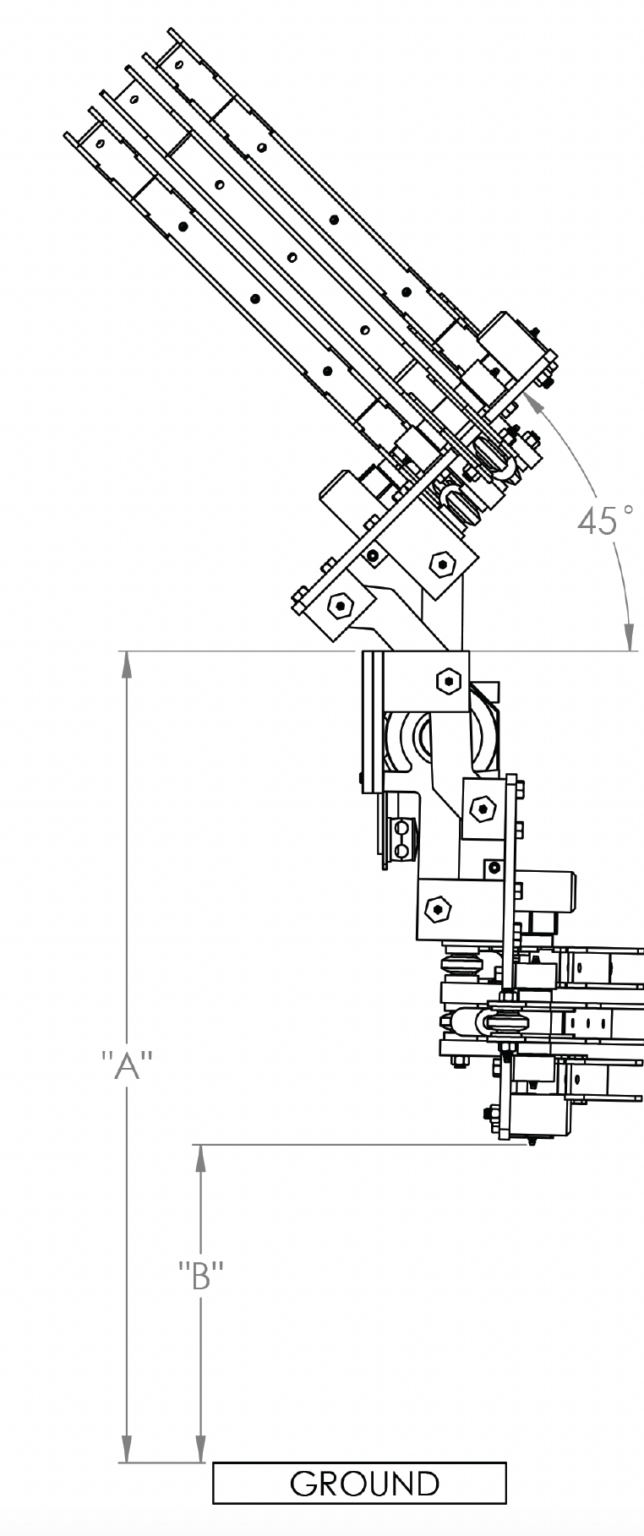 Diamondback Model 800 Grabber | Rear-Load Cart Tipper | USA