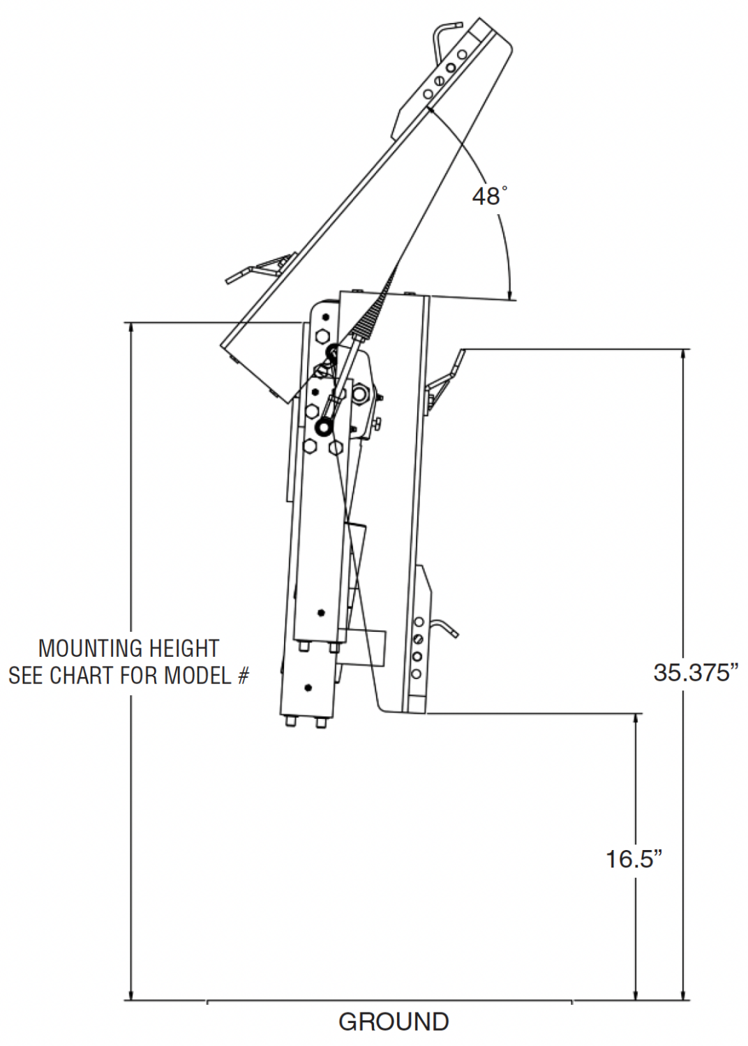 Diamondback Model 100 Rear Load Cart Tipper - Cart Tipper USA by Nuss ...
