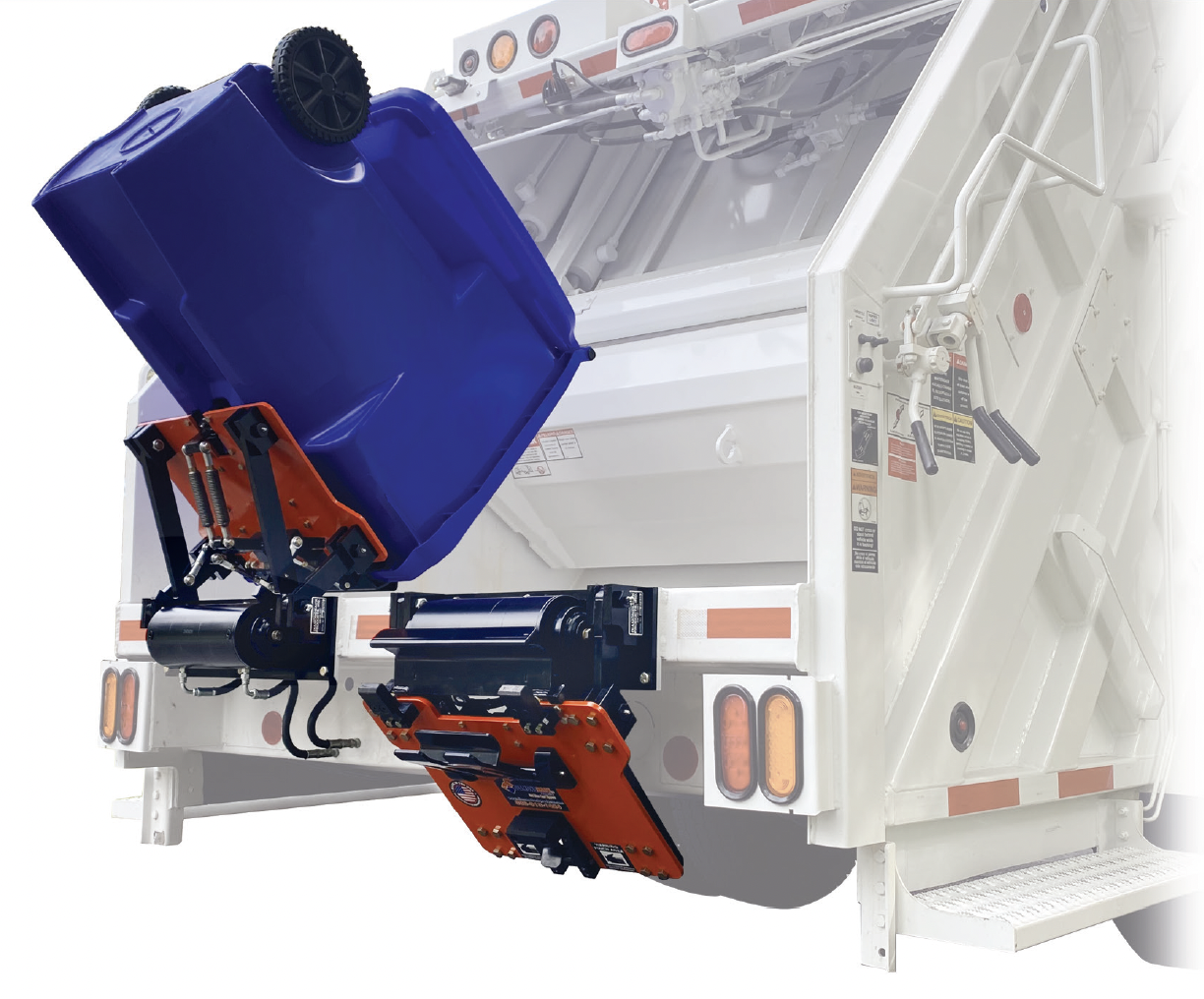 Diamondback Model 375 European Combo Rear Load Tipper - Cart Tipper USA ...